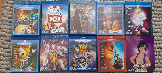 DISNEY CLASSICS / Pixar 10 x Blu-Ray Films Bundle Job Lot Some Sealed EUR 18,87 - PicClick IT