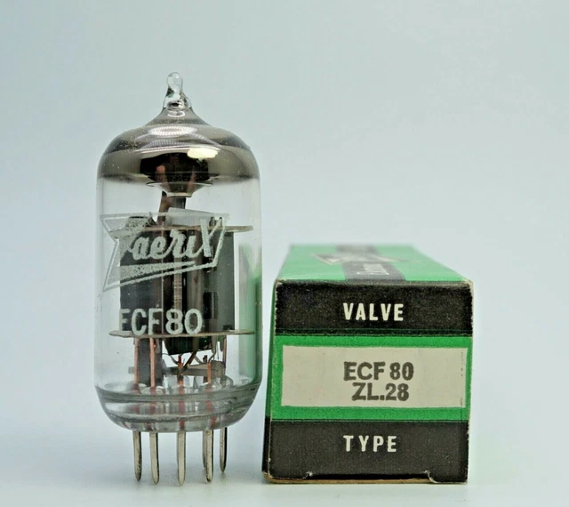 Z&I ECF80 MADE in USSR Valve Tube NOS (V20) £6.00 - PicClick UK
