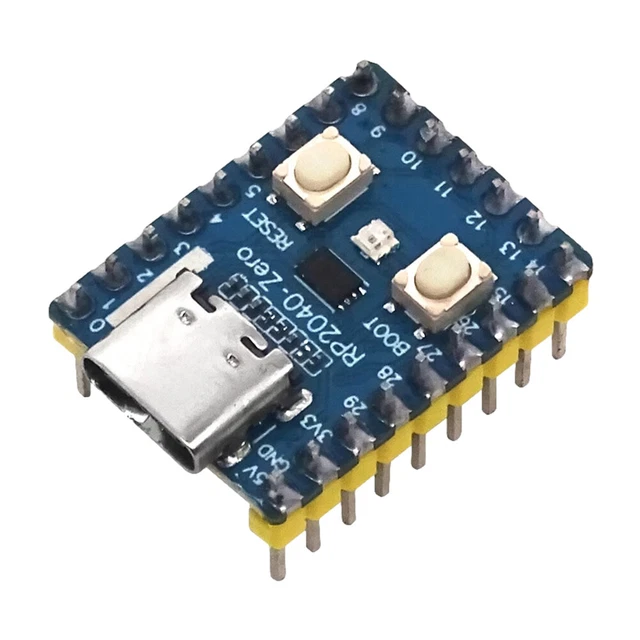 Rp2040 Zero Mikrocontroller Pico Entwicklungsboard Für Raspberry Pi Nicht Gelöt Eur 869