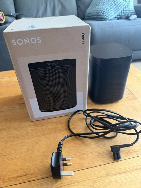 SONOS ONE SL Home Speaker - Wi-Fi - Shadow Black £49.99 - PicClick UK