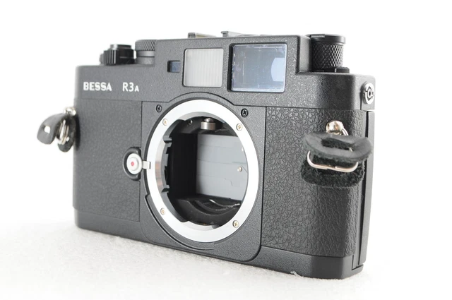 [EXCELLENT] VOIGTLANDER BESSA R3A Noir 35mm Télémètre Caméra à Film ...