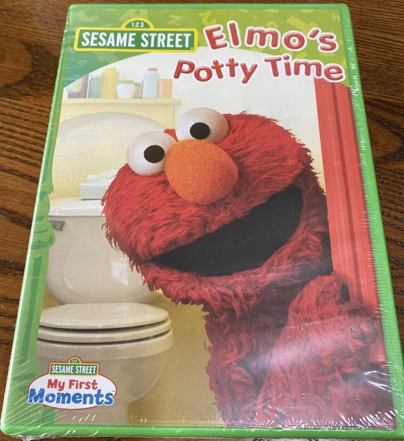 ELMO'S POTTY TIME (DVD, 2006) Sesame Street Potty Training with Elmo ...