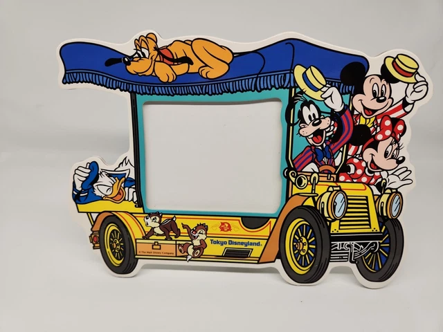 RARE TOKYO DISNEYLAND Disney Characters Mickey Minnie Goofy Picture ...