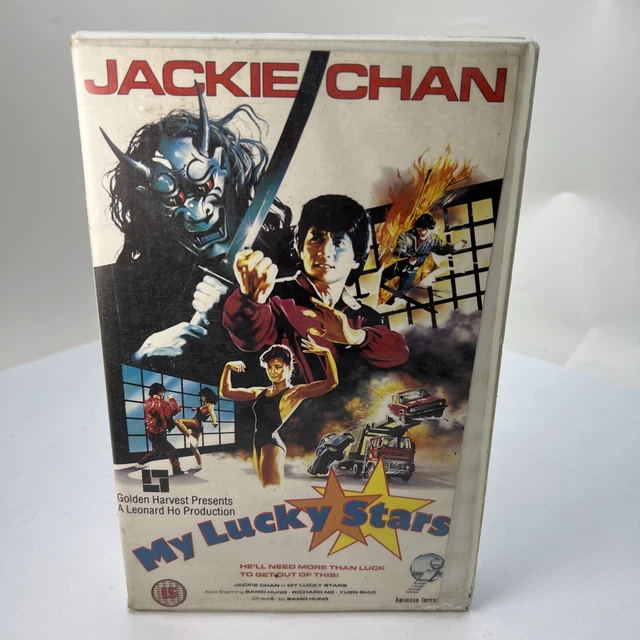 MY LUCKY STARS Vhs, Jackie Chan, American Imperial, Golden Harvest Pre ... MY LUCKY STARS Vhs, Jackie Chan, American Imperial, Golden Harvest Pre ...
