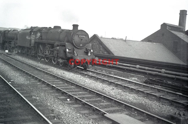 2535 ORIGINAL 35MM Steam Railway Negative - 73096 & 45042 Doubleheader ...