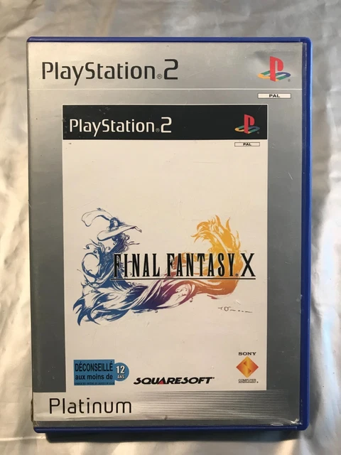 PLAYSTATION 2 GAME PS2 Final Fantasy X Platinum Sony Interactive Boxed ...