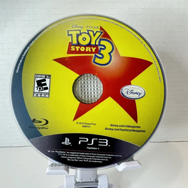 DISNEY PIXAR TOY Story 3 (Sony PlayStation 3, 2010) Game Disc Only $9. ...