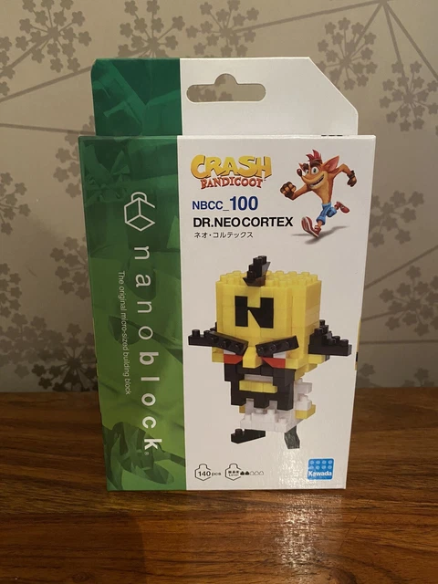 NBCC100 NANOBLOCK DR. Neo Cortex Crash Bandicoot 140 pezzi blocco da ...