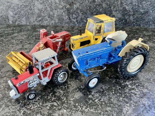 BRITAINS FORD SUPER Major 5000 Tractor Corgi Massey Ferguson Matchbox ...
