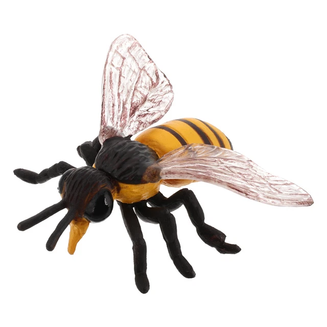 SMALL REALISTIC FIGURE Model Realistic Insect Model Bee Toy Figurine ...