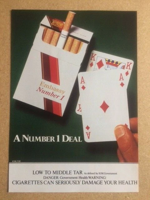 EMBASSY ORIGINAL VINTAGE Magazine Advert / Poster (FR)) (5) £11.00 ...