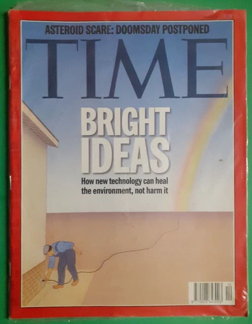 TIME MAGAZINE 1998 March 23 151/12 Bright Ideas Asteroid Scare Nouveau ...