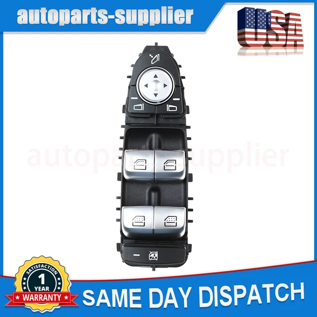 2229050809 DRIVER DOOR Power Window Switch For Mercedes W222 S350 S400 ...
