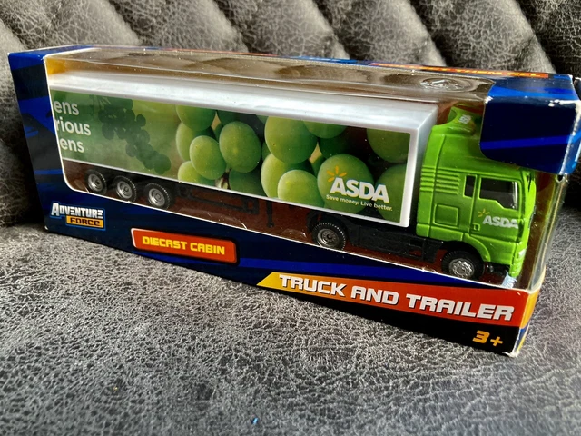 ADVENTURE FORCE ASDA American Style Truck Lorry Scale 1:87 Diecast ...
