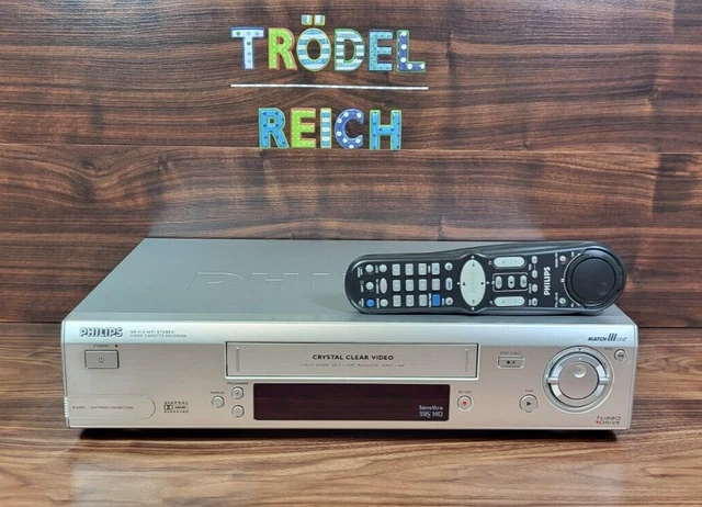 PHILIPS VR910 VHS Videorecorder 6 Kopf Videorekorder 12 Monate Garantie ...