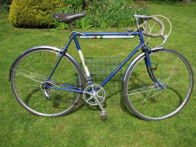 1960'S CLAUD BUTLER racing bike with Campagnolo gear changers, controls ...