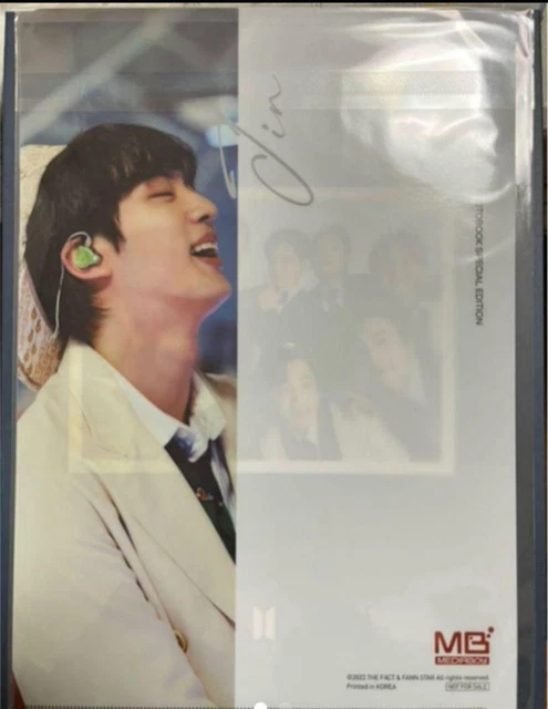TMA 2021 THE Fact BTS Photobook Special Edition + 7net BONUS JIN Clear ...