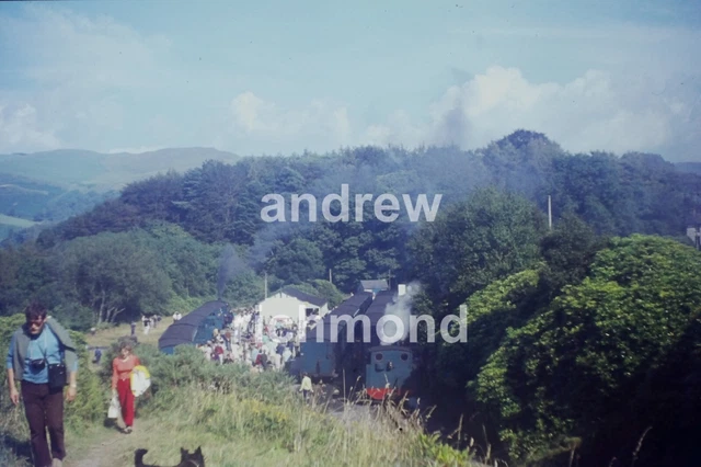 VALE OF RHEIDOL Railway Devils Bridge Station 1972 Original 35mm Slide ...