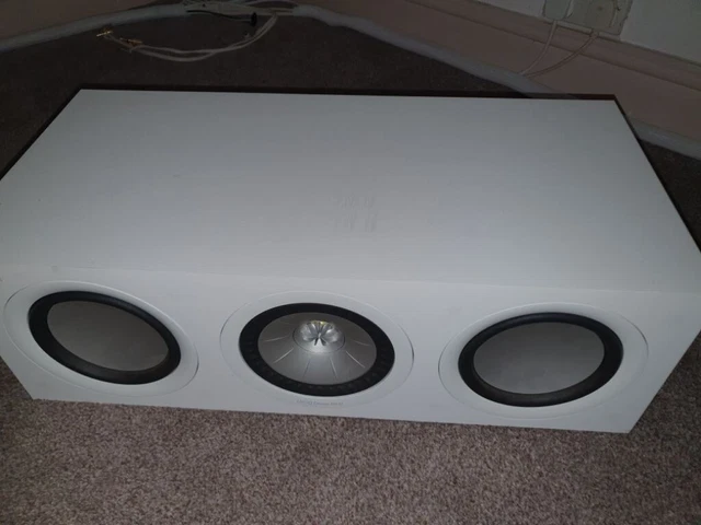 KEF 650C CENTRE Channel Speaker White £125.00 - PicClick UK