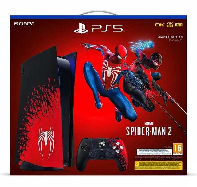 CONSOLE PLAYSTATION 5 - Marvel’s Spider-Man 2 Bundle Limited Edition ...