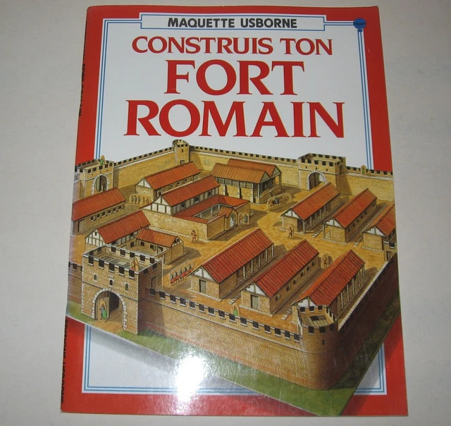 FORT ROMAIN Usborne Models 1:80 Maquette Carton,Cardboard Roman ...