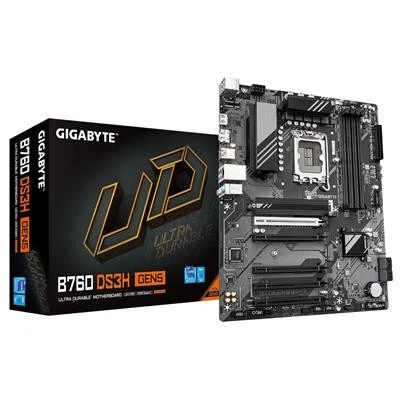 GIGABYTE B760 DS3H GEN5 Socket 1700/B760 Express/Ddr5/S-Ata 6Gb/S/Atx £ ...