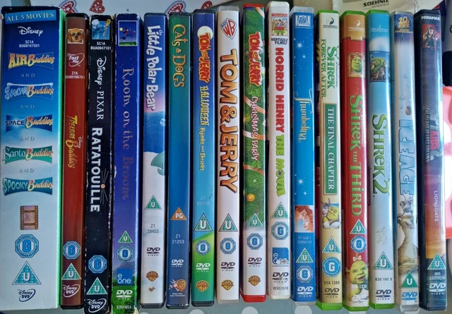20 DVD BUNDLE Job Lot Kids Childrens fun titles inc The Buddies - all U ...