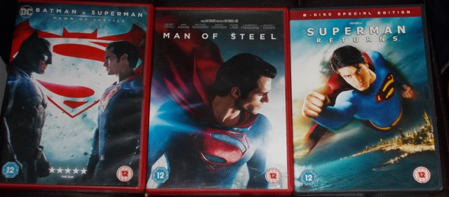 THE SUPERMAN COLLECTION - 3 Movies - DVD - Like N £5.45 - PicClick UK