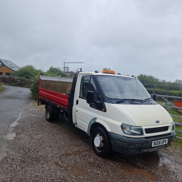 FORD TRANSIT Mk6 Tail Lift pickup flat bed Spares Or Repairs not a ...
