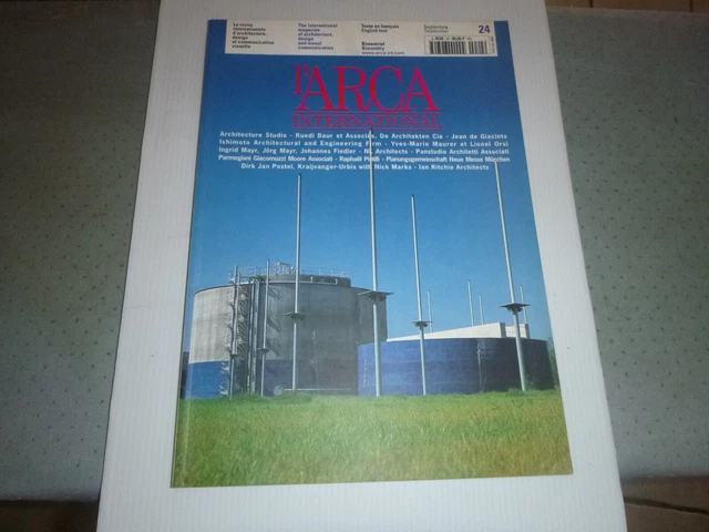 MAGAZINE ARCHITECTURE L' Arca International N° 24 Septemb 1998 Francais ...