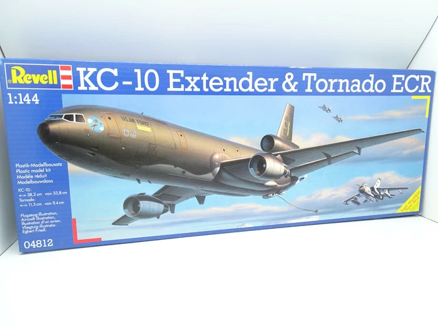REVELL MODEL AIRPLANE 1/144 - McDonnell Douglas KC-10 Extender with ...