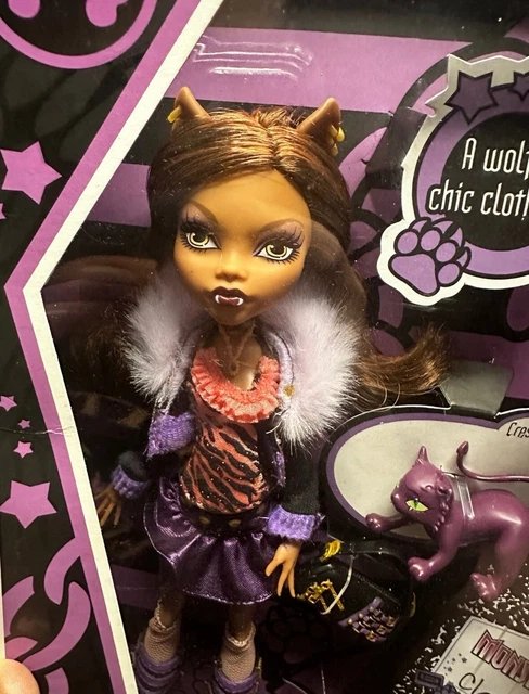 MONSTER HIGH FIRST Wave 1 2009 original Clawdeen Wolf - Human Hands ...