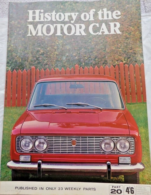 HISTORY OF THE Motor Car Magazine 1969 No 20 Published in 23 weekly ...