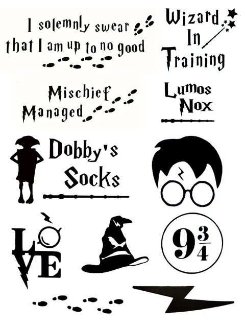 HARRY POTTER MISCHIEF Managed Vinyl Sticker Decal - Laptop / Wall ...