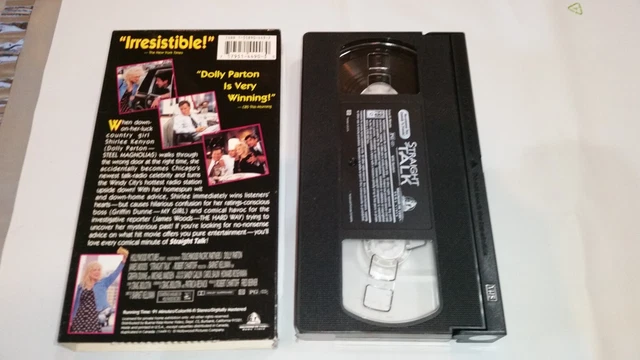 STRAIGHT TALK VHS 1992 Dolly Parton James Woods £3.72 - PicClick UK