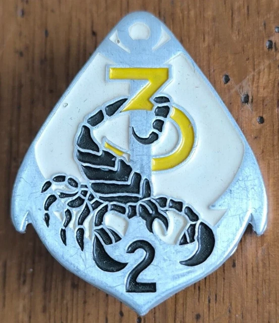 INSIGNE MILITAIRE 3° Compagnie du 2° Régiment Infanterie de Marine Beraudy /B69 EUR 16,00 ...