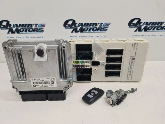 ECU + LOCKSET for BMW 3 Series F30 2014 320d N47N Manual 8582279 ...