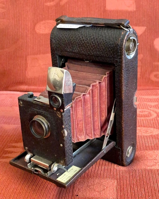 VINTAGE KODAK NO.3 Model C-2 Folding Red Bellows CAMERA 1898 $240.00 ...