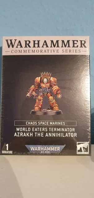 WARHAMMER 40K CHAOS Space Marine Azrakh the Annihilator (OVP, 1 Modell ...