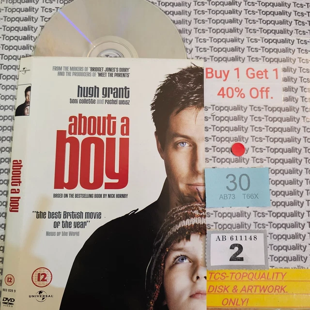 ABOUT A BOY Dvd Disc And Art Work only Save £s Eco £1.98 - PicClick UK