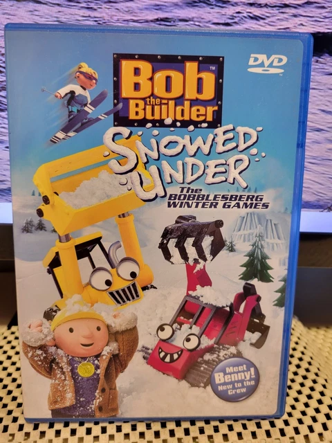 BOB THE BUILDER: Snowed Under & Scoop's Favorite Games (DVD Lot) NO ...