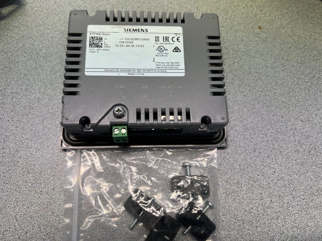 SIEMENS SIMATIC HMI KTP400 Pannello base (6AV2123-2DB03-0AX0) difettoso EUR 50,00 - PicClick IT