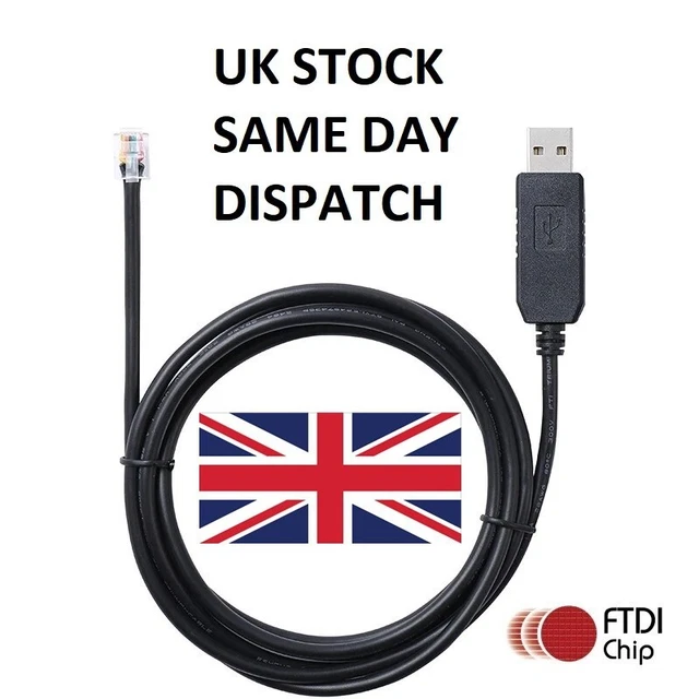 USB FTDI PROGRAMMING Cable Tait 8000 9000 TM8110 TM8115 TM8200 T-S8107 TM9300 £15.95 - PicClick UK