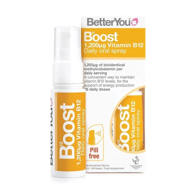 BETTERYOU B-COMPLETE DAILY oral spray - B Complex Boost B12 spray 25ml ...