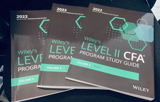 WILEY'S LEVEL II CFA Program Study Guide 2022: Complete Set Vilume 3/4 ...