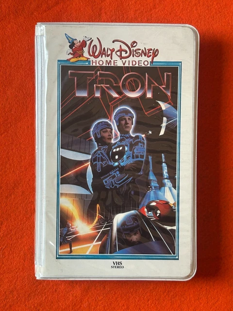 TRON 1982 DISNEY CLAMSHELL VHS Videocassette TESTED £3.85 - PicClick UK