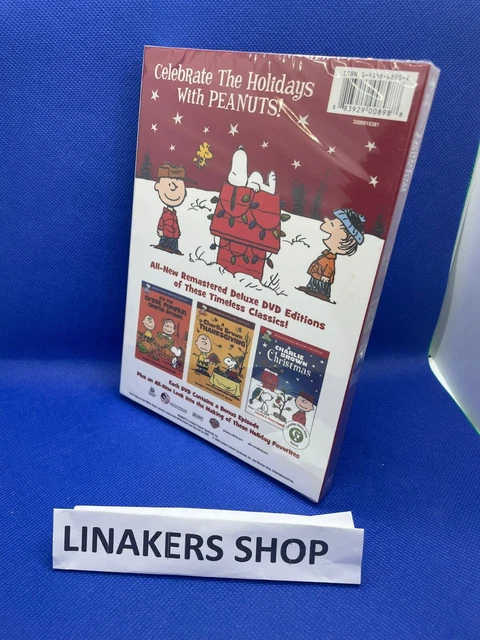 PEANUTS CHARLIE BROWN Snoopy Movie DVD Box Set Classic Deluxe Holiday ...