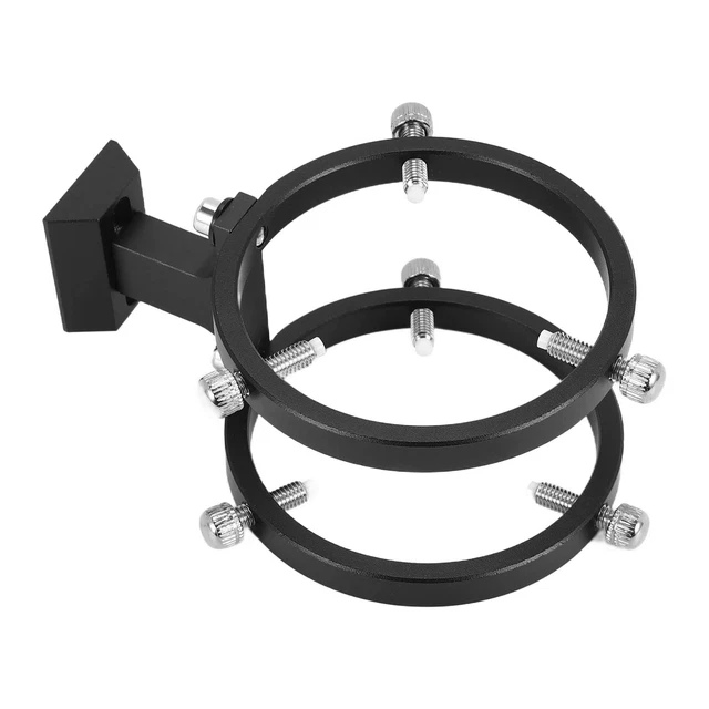 ADJUSTABLE POINTER FINDERSCOPE Bracket 6-Point Guidescope Rings ...
