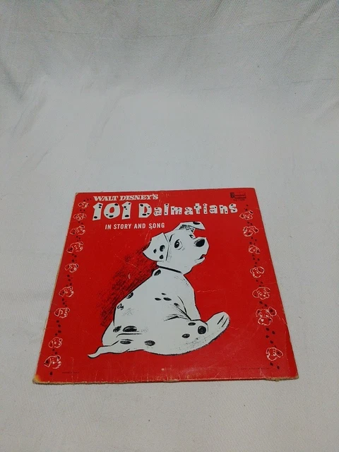 101 DALMATIANS IN Story And Song Record Walt Disney Vintage - Lp $14.01 ...