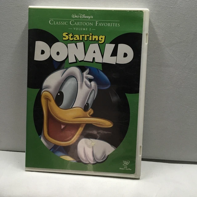 WALT DISNEYS CLASSIC Cartoon Favorites Starring Donald (DVD, 2005) $9. ...